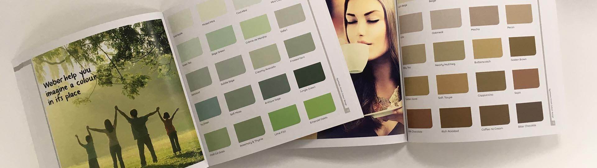 Colour Charts | Renders, Grouts & Silicones | Weber UK